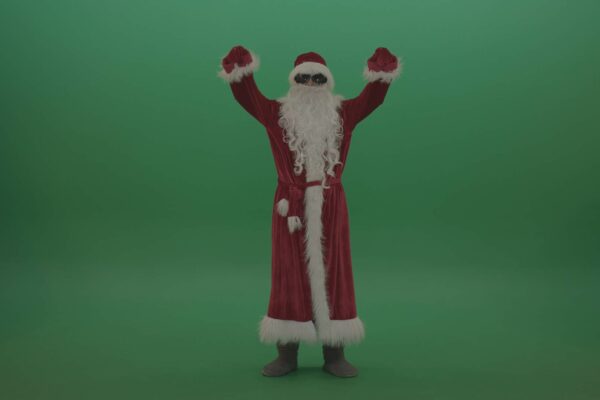 Santa Claus Party - Green Screen Video Footage Vol.17 — Green Screen Stock