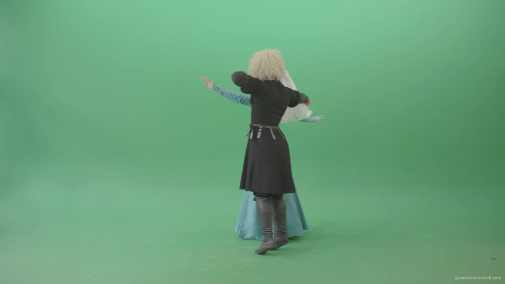 Party costume greenscreen HD, 4K, 8K video clips —Green Screen Stock