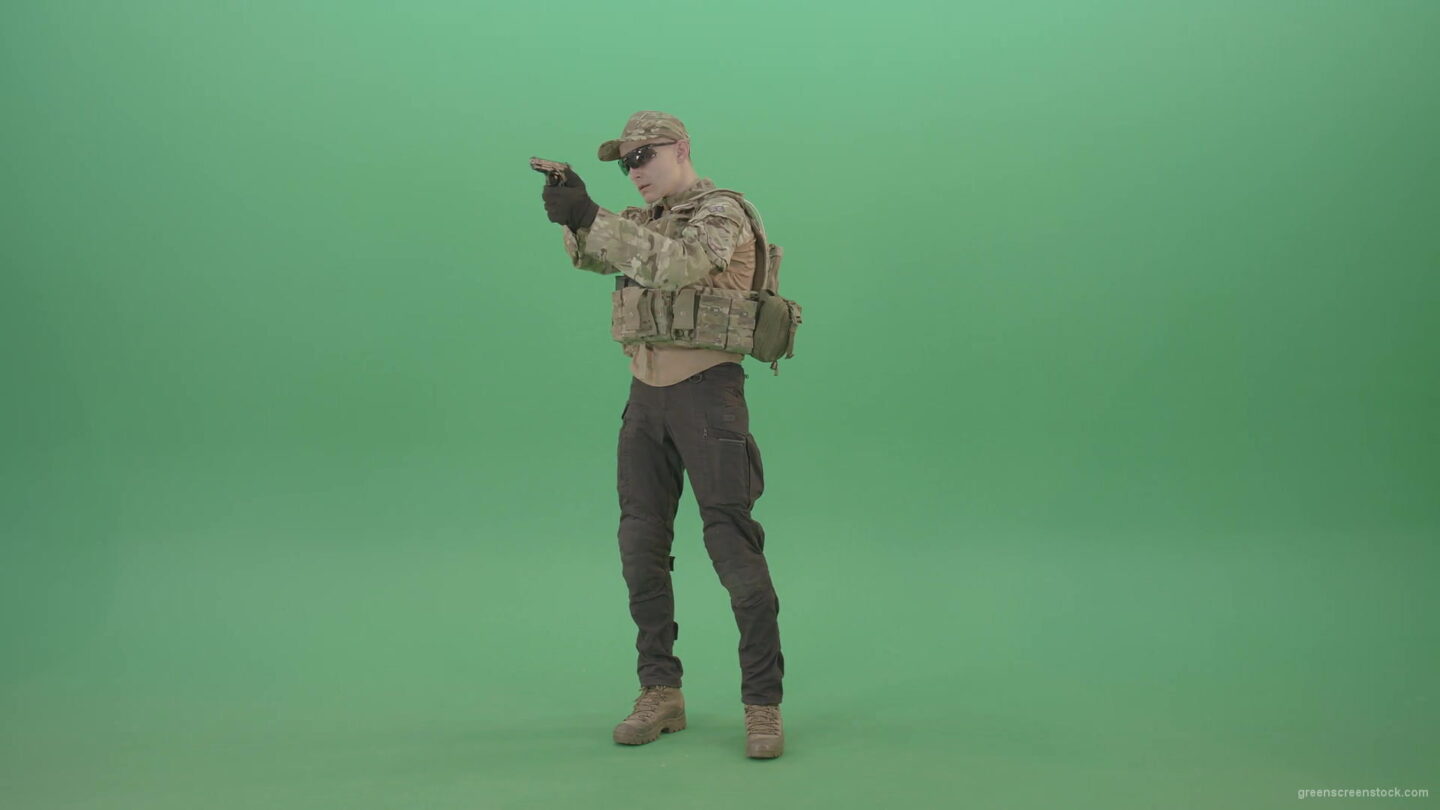 Green Screen Military Video Footage 💚 — Green Screen Stock